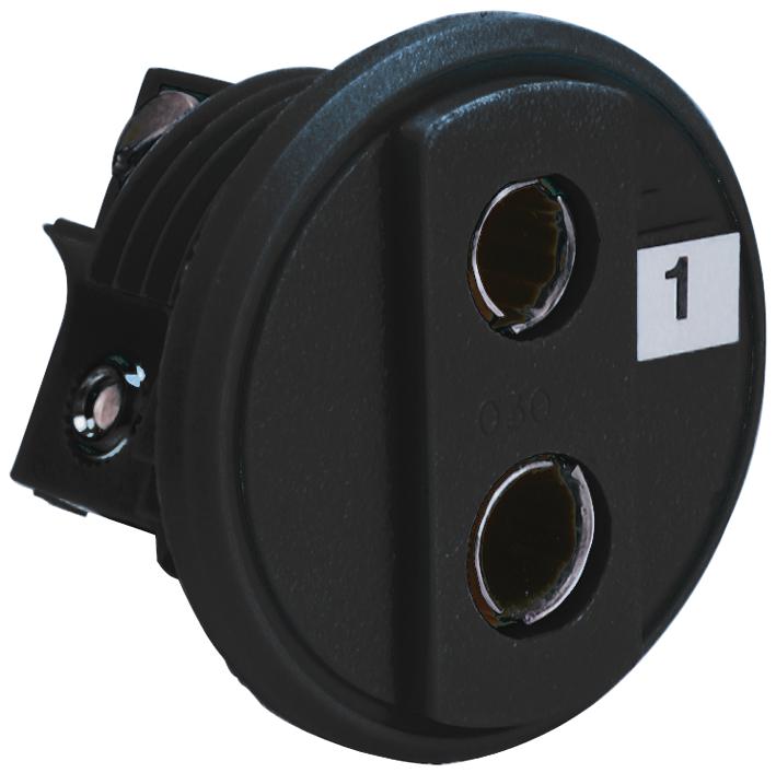 RP-10669: Thermocouple Receptacle, type J, panel mount, (Round Panel J ...