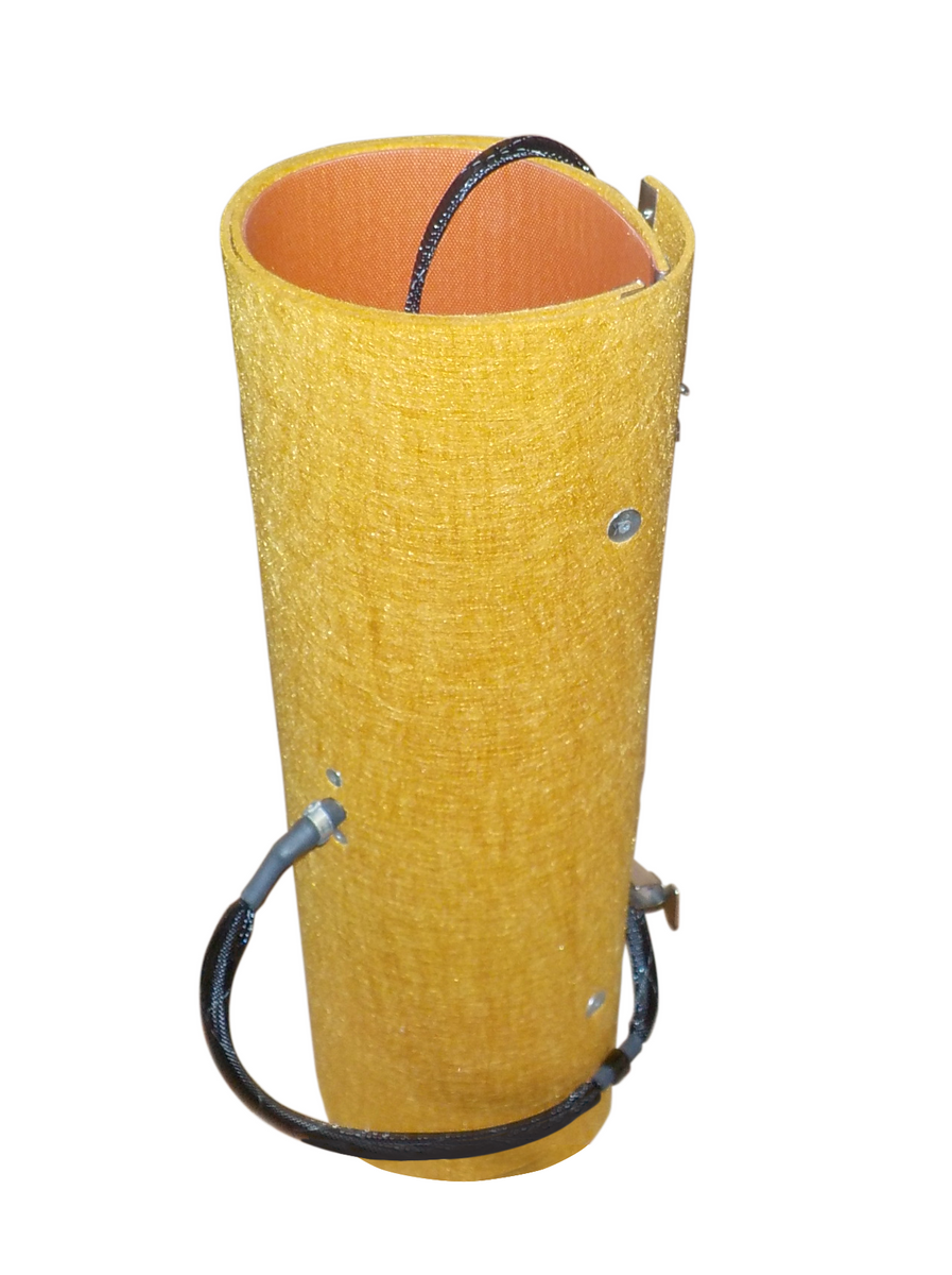 RP-15387: 10000 Cylinder Heater with 3 clamps – Radius Engineering, Inc.